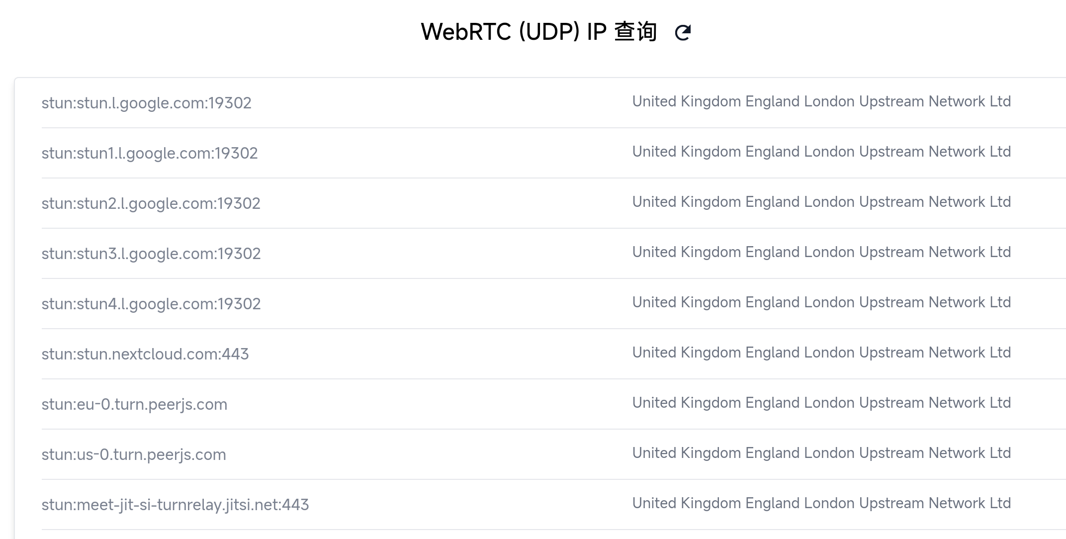 如何简单快速的检测是否成功开启udp？